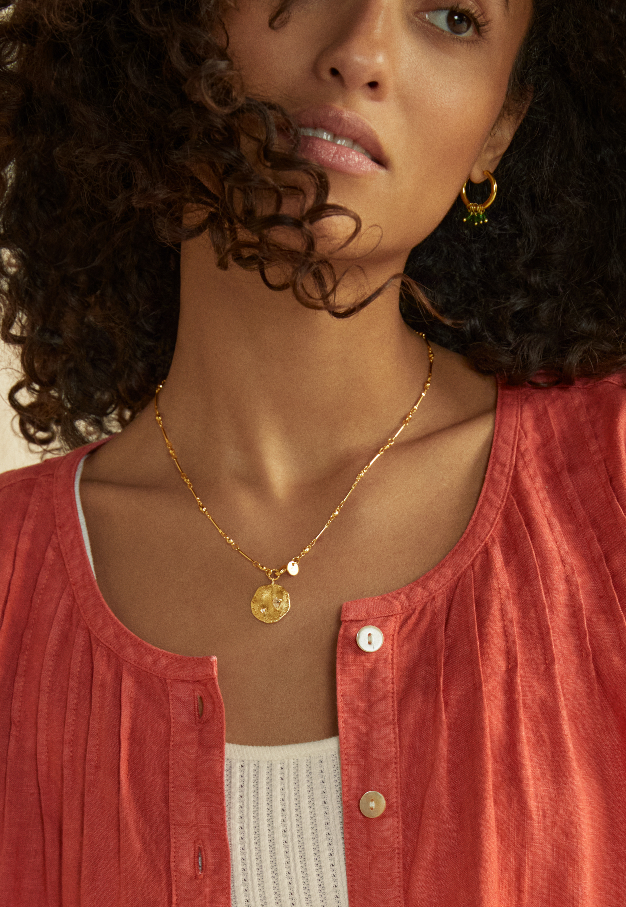 Wrap London Small pendant necklace